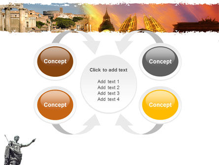 Caesar PowerPoint Template, Backgrounds | 03886 | PoweredTemplate.com