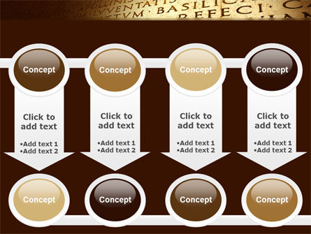 Latin PowerPoint Template, Backgrounds | 03950 | PoweredTemplate.com