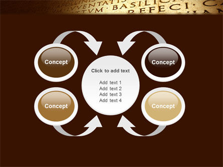 Latin PowerPoint Template, Backgrounds | 03950 | PoweredTemplate.com