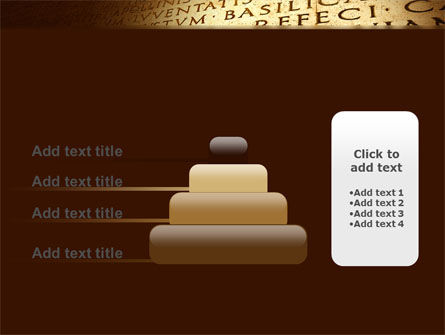 Latin PowerPoint Template, Backgrounds | 03950 | PoweredTemplate.com