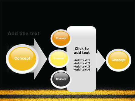 Road Marking PowerPoint Template, Backgrounds | 03971 | PoweredTemplate.com
