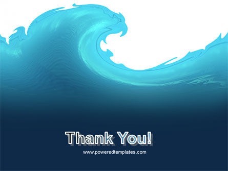 Wave PowerPoint Template, Backgrounds | 04052 | PoweredTemplate.com