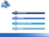 Laptop Data PowerPoint Template, Backgrounds | 04108 | PoweredTemplate.com