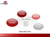Panic Button PowerPoint Template, Backgrounds | 04259 | PoweredTemplate.com