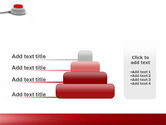 Panic Button PowerPoint Template, Backgrounds | 04259 | PoweredTemplate.com