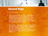 Plantilla de PowerPoint - terminal, fondos | 04390 | PoweredTemplate.com