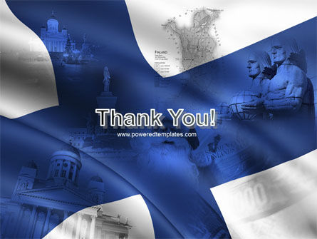 Finland PowerPoint Template, Backgrounds | 04427 | PoweredTemplate.com