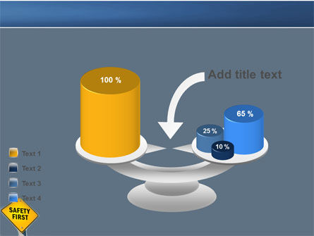Safety First PowerPoint Template, Backgrounds | 04449 | PoweredTemplate.com