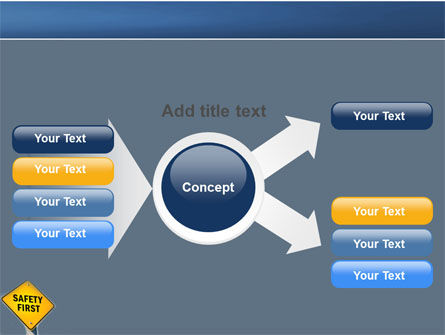 Safety First PowerPoint Template, Backgrounds | 04449 | PoweredTemplate.com