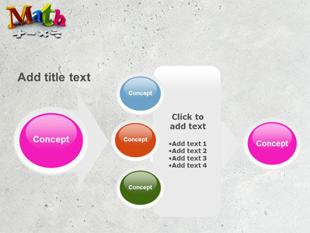 Math Addition PowerPoint Template, Backgrounds | 04501 ...