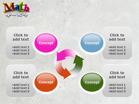 Math Addition PowerPoint Template, Backgrounds | 04501 ...