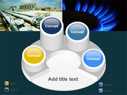 Gas Supply PowerPoint Template, Backgrounds | 04560 | PoweredTemplate.com