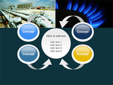 Gas Supply PowerPoint Template, Backgrounds | 04560 | PoweredTemplate.com