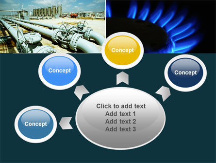 Gas Supply PowerPoint Template, Backgrounds | 04560 | PoweredTemplate.com