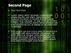 Matrix Code PowerPoint Template, Backgrounds | 04604 | PoweredTemplate.com