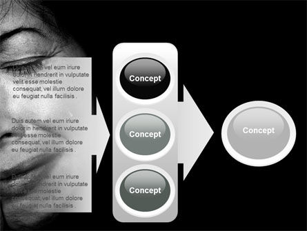 Grief PowerPoint Template, Backgrounds | 04612 | PoweredTemplate.com