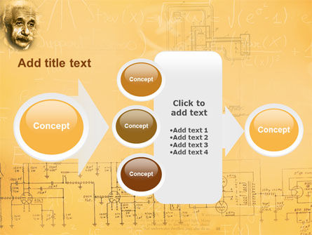 Einstein PowerPoint Template, Backgrounds | 04631 | PoweredTemplate.com