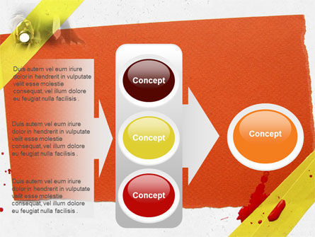 Detective PowerPoint Template, Backgrounds | 04640 | PoweredTemplate.com