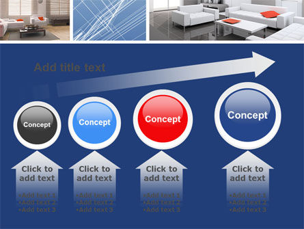 Interior Design In 3D Modeling PowerPoint Template, Backgrounds | 04699 ...