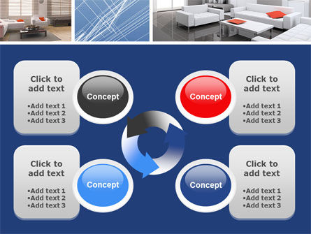 Interior Design In 3D Modeling PowerPoint Template, Backgrounds | 04699 ...