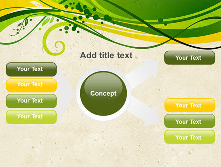 Green Sprouts PowerPoint Template, Backgrounds | 04721 ...