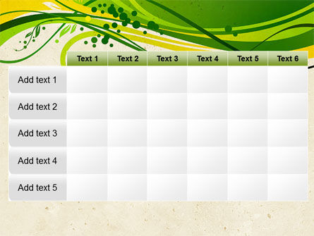 Green Sprouts PowerPoint Template, Backgrounds | 04721 ...