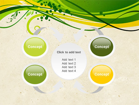 Green Sprouts PowerPoint Template, Backgrounds | 04721 ...