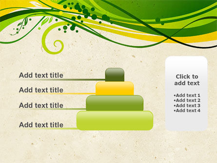 Green Sprouts PowerPoint Template, Backgrounds | 04721 ...