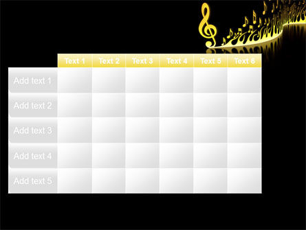 Modern Music PowerPoint Template, Backgrounds | 04739 | PoweredTemplate.com