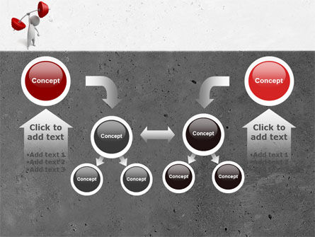 Strength PowerPoint Template, Backgrounds | 04770 | PoweredTemplate.com