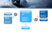Sea Storm PowerPoint Template, Backgrounds | 04842 | PoweredTemplate.com