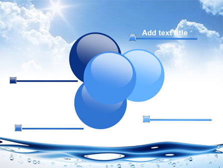 Water Wave PowerPoint Template, Backgrounds | 04866 | PoweredTemplate.com