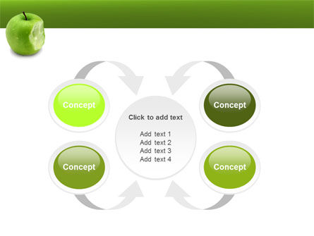 Apple Bite PowerPoint Template, Backgrounds | 04900 | PoweredTemplate.com