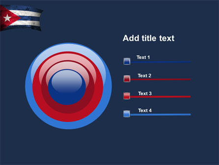 Cuba PowerPoint Template, Backgrounds | 04953 | PoweredTemplate.com