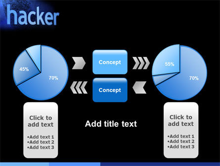 Hacker PowerPoint Template, Backgrounds | 04973 | PoweredTemplate.com