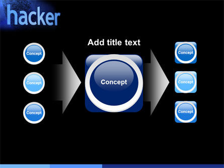 Hacker PowerPoint Template, Backgrounds | 04973 | PoweredTemplate.com