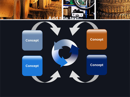 Tire PowerPoint Template, Backgrounds | 04981 | PoweredTemplate.com