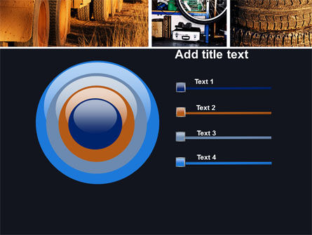 Tire PowerPoint Template, Backgrounds | 04981 | PoweredTemplate.com