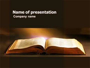 Plantilla De Powerpoint De La Santa Biblia