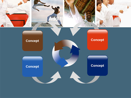 Karate PowerPoint Template, Backgrounds | 05001 | PoweredTemplate.com