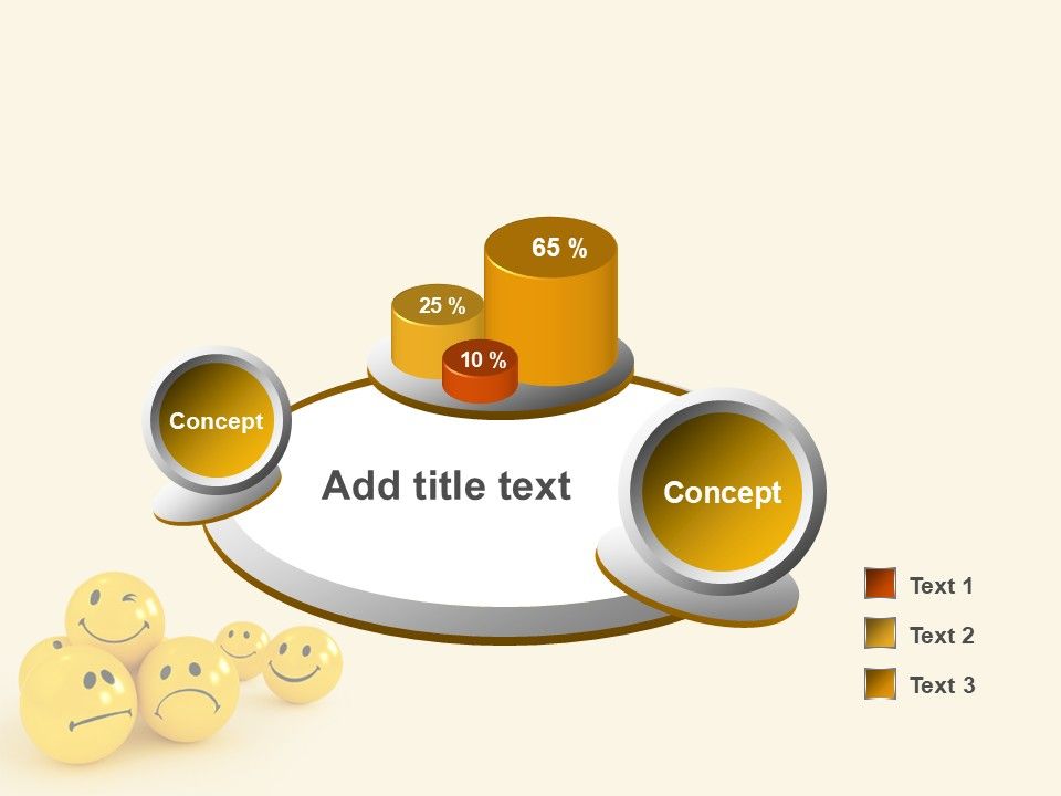 Emoticons PowerPoint Template, Backgrounds | 05022 | PoweredTemplate.com
