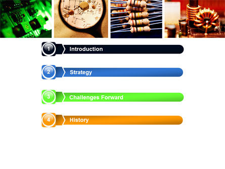 Diode PowerPoint Template, Backgrounds | 05040 | PoweredTemplate.com