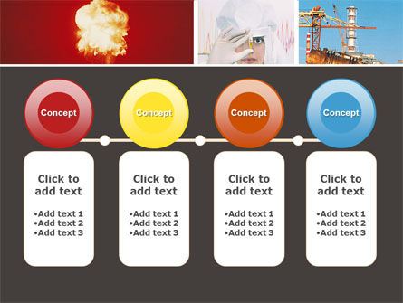 Radiation PowerPoint Template, Backgrounds | 05051 | PoweredTemplate.com