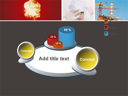 Radiation PowerPoint Template, Backgrounds | 05051 | PoweredTemplate.com
