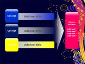 Color Splash PowerPoint Template, Backgrounds | 05061 | PoweredTemplate.com