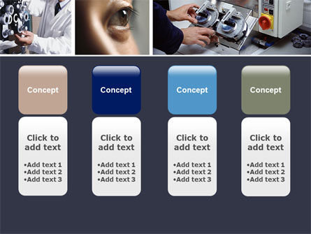 Optometry PowerPoint Template, Backgrounds | 05094 | PoweredTemplate.com