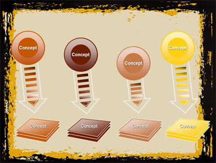 Old Map PowerPoint Template, Backgrounds | 05132 | PoweredTemplate.com