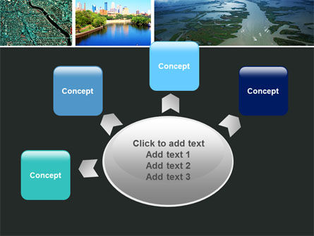 Mississippi River PowerPoint Template, Backgrounds | 05191 ...