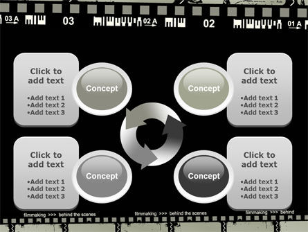 Behind The Scenes PowerPoint Template, Backgrounds | 05195 ...