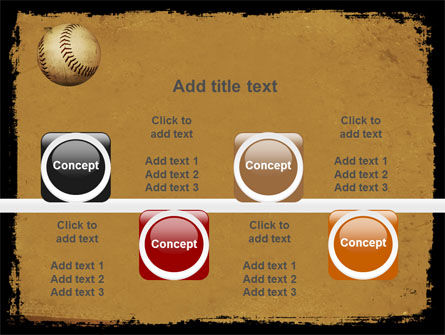 American Baseball PowerPoint Template, Backgrounds | 05296 ...